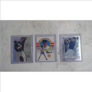 MLB Trading Card Lot, 3 Pieces | Property Room