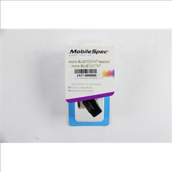 MobileSpec Mono Bluetooth Headset | Property Room