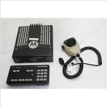 Motorola Control Unit, Microphone, And Radio 3 Pieces | Property Room