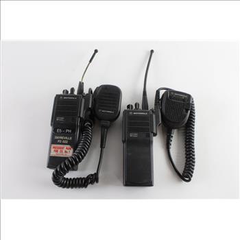 Motorola MTS 2000 Two Way Radio With Remote Speaker Microphone, 2 ...