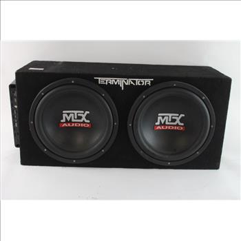 MTX Subwoofers With Terminator Enclosure | Property Room