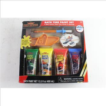 MZB Accessories Disney Planes Fire & Rescue Bath Time Paint Set ...