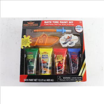MZB Accessories Disney Planes Fire & Rescue Bath Time Paint Set ...