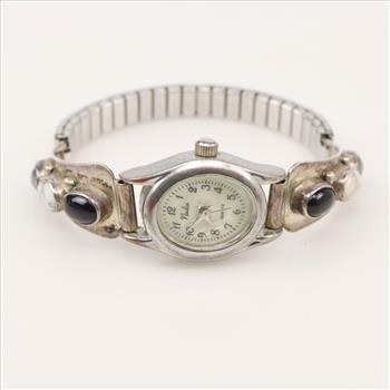 Nadia Multi-color Stone Watch With Sterling Silver Tips | Property Room