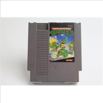 NES Teenage Mutant Ninja Turtles Cartridge With Sleeve | Property Room