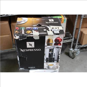 Nespresso Romeo Single-Serve Automatic Espresso Machine | Property Room