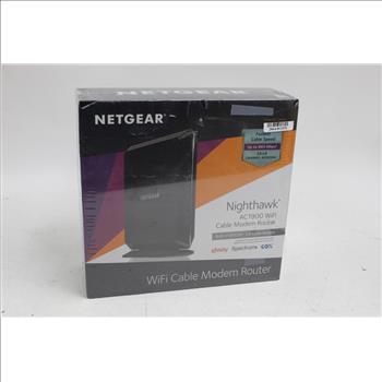 Netgear AC6900 Nighthawk AC1900 WiFi Cable Modem Router | Property Room