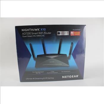 NETGEAR - Nighthawk X10 AD7200 Tri-Band Wi-Fi Router - Black | Property ...