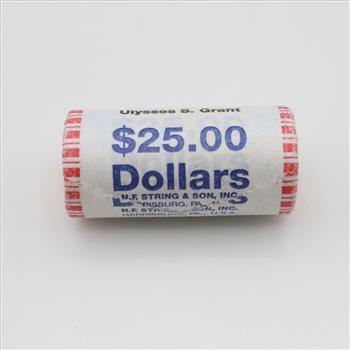 N.F. String & Son Inc. Ulysses S. Grant Dollars, 1 Roll | Property Room