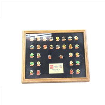 NFL Pin Collection Superbowl XIX In Frame | Property Room