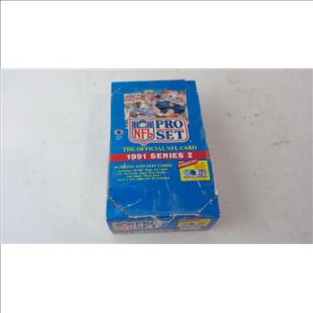 NFL Pro Set 1991 Sereis 1 36 Wax Packs | Property Room