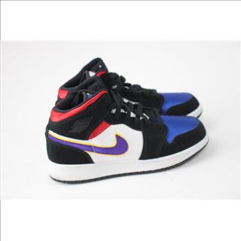 Nike Air Jordan 1 Mid SE (GS) Rivals Youth Shoes, Size 6Y, BQ6931 005 ...