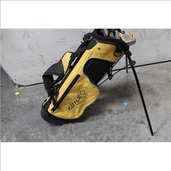 Nitrix Golf Bag With Kid's Clubs, 4 Pieces | Property Room