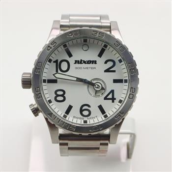 Nixon Simplify The 51-30 White Dial Surfing Watch | Property Room