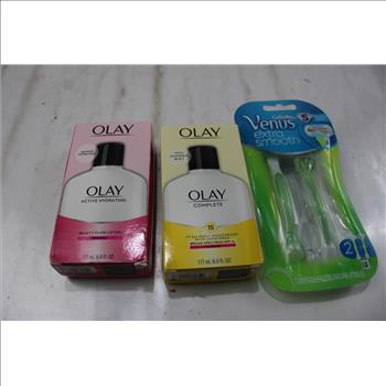 Olay Face Cream And Gillete Razors 3 Pieces | Property Room