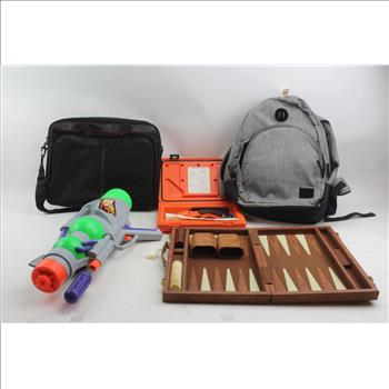 Olin Flare Gun, Targus Laptop Bag, Nixon Backpack & More; 5 Pieces ...
