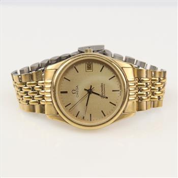 Omega Seamaster Gold Filled Watch-Evaluated By Our Certified Gemologist ...