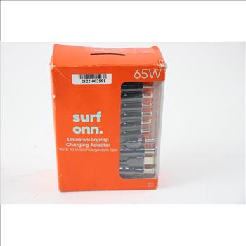 Onn. Universal Laptop Charging Adapter, 10 Ft Long | Property Room