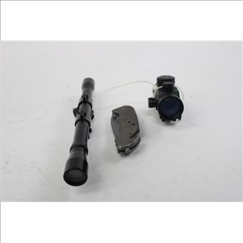 Ordnance Optics Scope, Propoint Scope, Smith And Wesson Knife, 3 Pieces ...