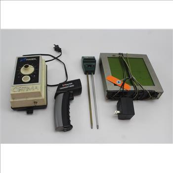 Oregon Scientific Full Weather Station, Soil Master Meter, Raytek ...