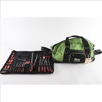 O'Reilly Auto Parts Tool Bag With Tool Set | Property Room
