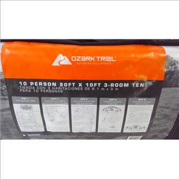Ozark Trail 10 Person 3 Room Tent | Property Room