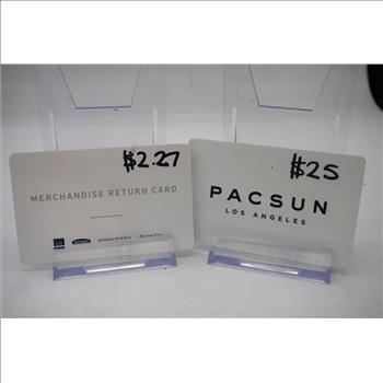 Pacsun And Merchandise Return Card Gift Card | Property Room