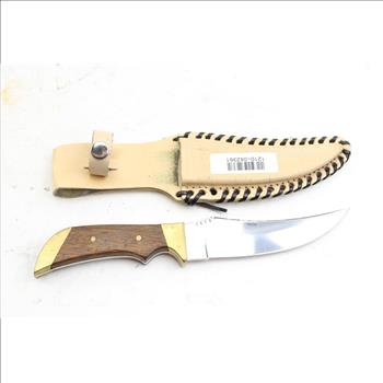 Pakistan Fixed Blade Knife And Sheath | Property Room