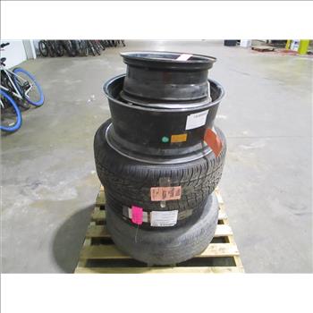 Pallet Of Assorted Tires And Rims | Property Room