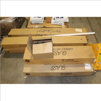 Pallet Of General Electric Fluorescent Lamps, 7 Cases | Property Room