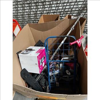 Pallet Of Mixed Goods - Bowling Balls, Cases, And More | Property Room