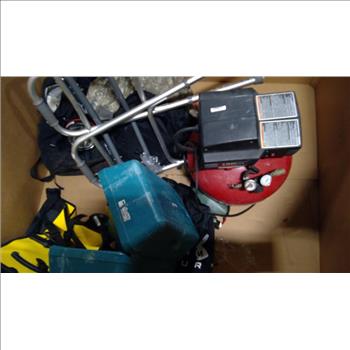 Pallet With Air Compressor And More, 5+ Pieces | Property Room