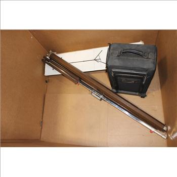 Pallet With Coffee Maker, Swords, Bats, And More 10+ Pieces | Property Room