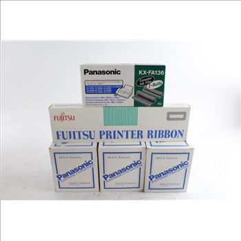 Panasonic Electrronic Typewriter Ribbon And More, 8 Pieces | Property Room
