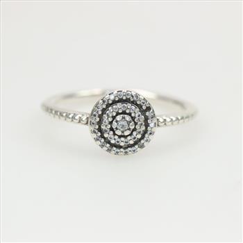 Pandora Sterling Silver Elegant Sparkle Ring | Property Room