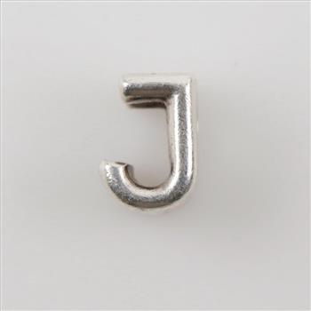 Pandora Sterling Silver Letter J Charm | Property Room
