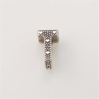Pandora Sterling Silver T Charm | Property Room