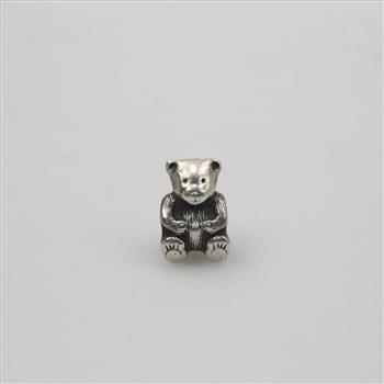 Pandora Sterling Silver Teddy Bear Charm | Property Room