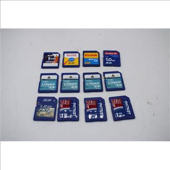 Patriot, Kodak, And More SD Card Bulk Lot, 27 Pieces | Property Room