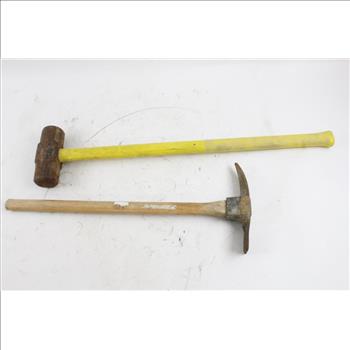 Pick Axe, Sledgehammer And More, 5 Pieces | Property Room