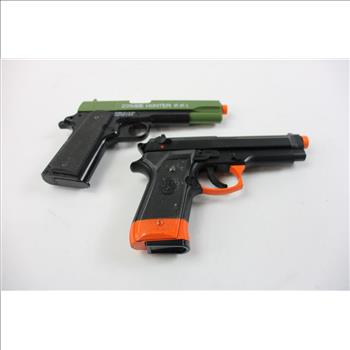 Pietro Beretta Bb Gun, And Zombie Hunger BB Gun, 2 Pieces | Property Room
