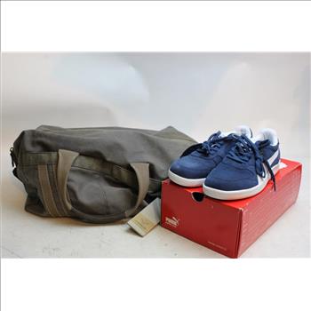 Pima Mens Shoes And J.fold Duffle Bag 2 Pieces | Property Room
