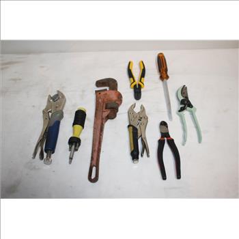Pipe Wrench, Pry Bar, And More | Property Room