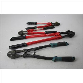 Pittsburgh 12" Bolt Cutters, Anvil 14" Bolt Cutters, And More, 5 ...