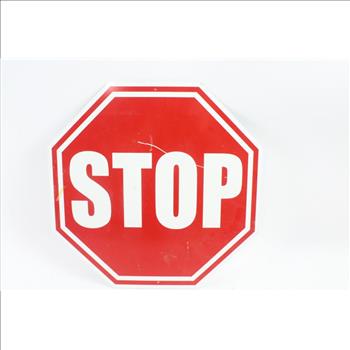 Plastic Stop Sign | Property Room