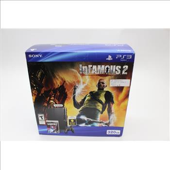 Playstation 3, 320GB, Infamous 2 Bundle | Property Room