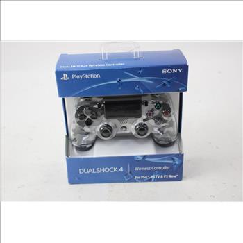 Playstation Dualshock PS4 Controller, Gray Camo | Property Room