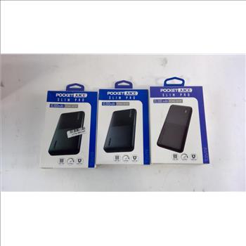 Pocket Juice Slim Pro Battery Pack, 3 Pieces | Property Room