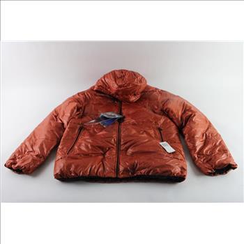 Point Zero Hooded Reversible Bomber Jacket, Size Large | Property Room