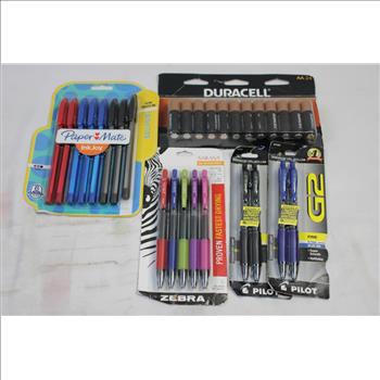 Pokemon Cards. Sheet Set, Gel Pens, And More | Property Room